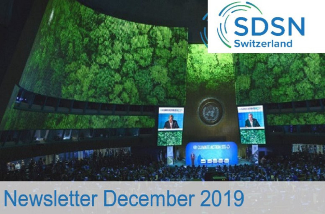 Newsletter December 2019 - SDSN Schweiz